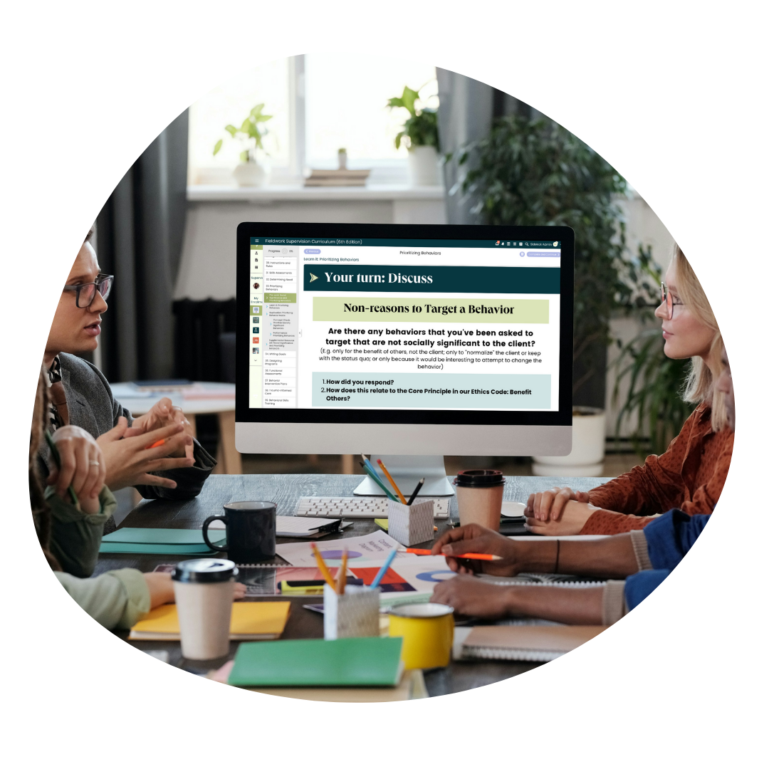 BCBA Supervision Curriculum